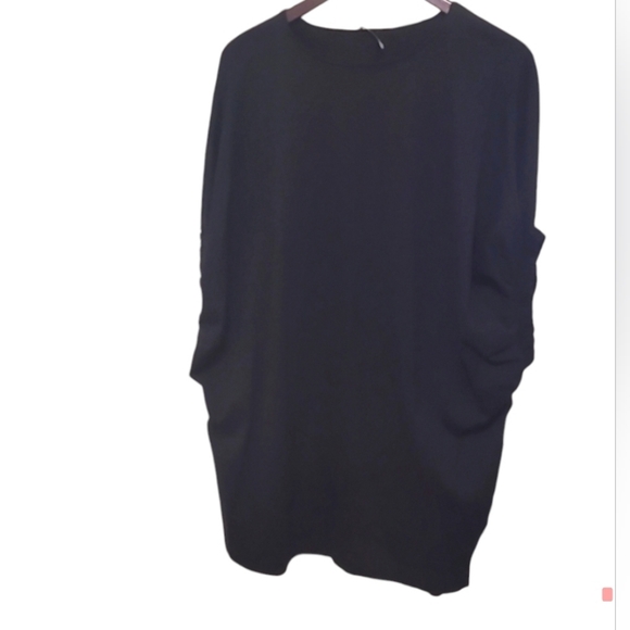 Zara | Dresses | Zara Black Gunny Sack Dress | Poshmark